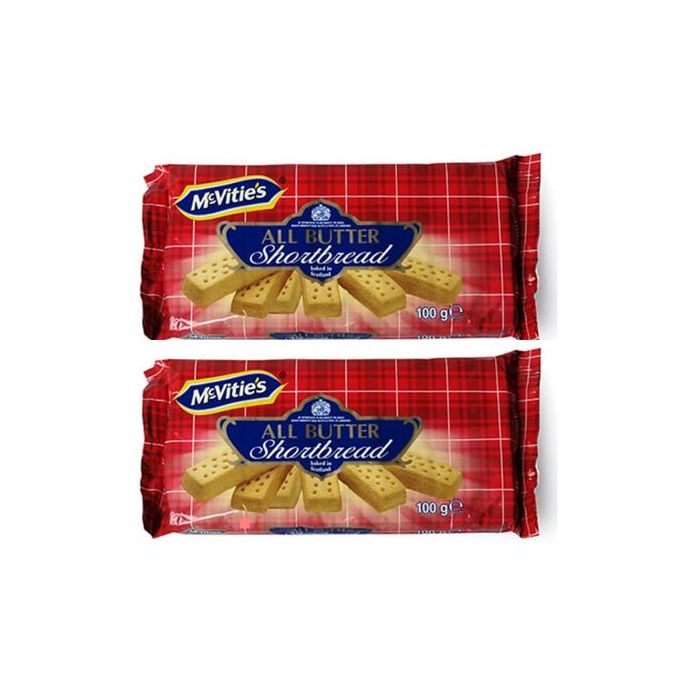 MCvities All Butter Shortbread Biscuits 100g. – VEAL HA'ELOAH🛐 STORES
