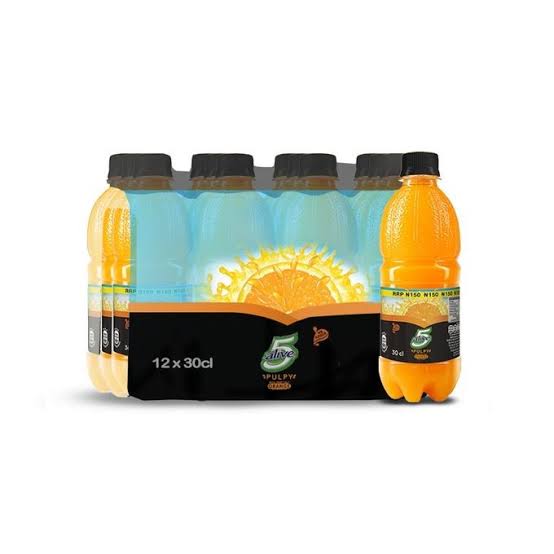 5 Alive Pulpy-Orange Drink. 30 Cl Pet. – VE'AL HA'ELOAH🛐 STORES